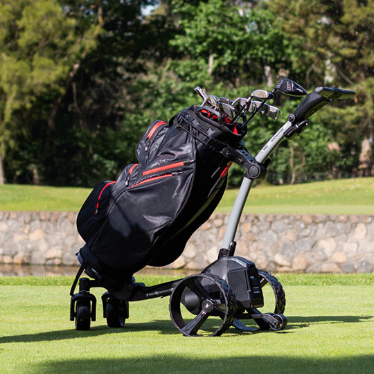MGI Zip Navigator AT Electric Remote Controlled Golf Caddy & Cart ...