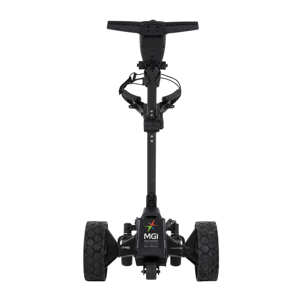 MGI Zip Navigator AT Electric Remote Controlled Golf Caddy & Cart ...